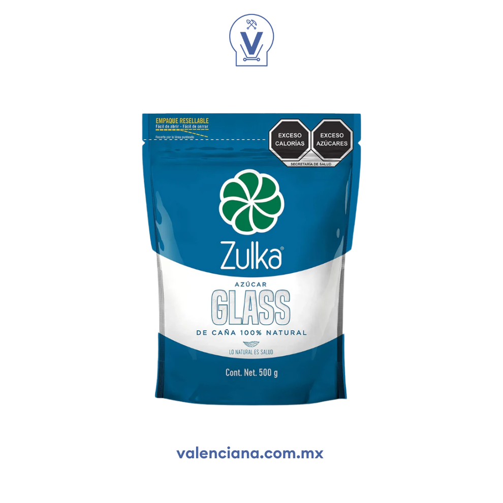 Azúcar Glass Zulka 500 gr – LaValencianaMX