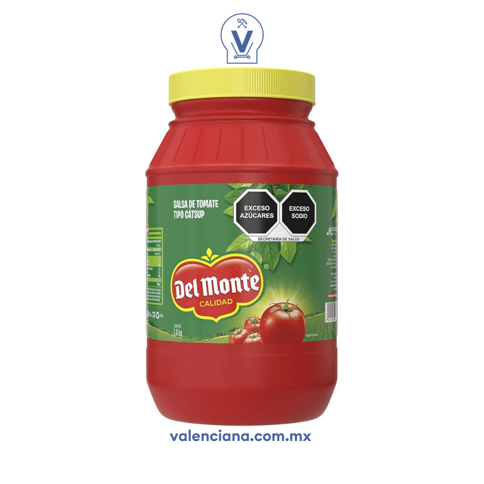 Salsa Catsup Del Monte 3.8 kg – LaValencianaMX