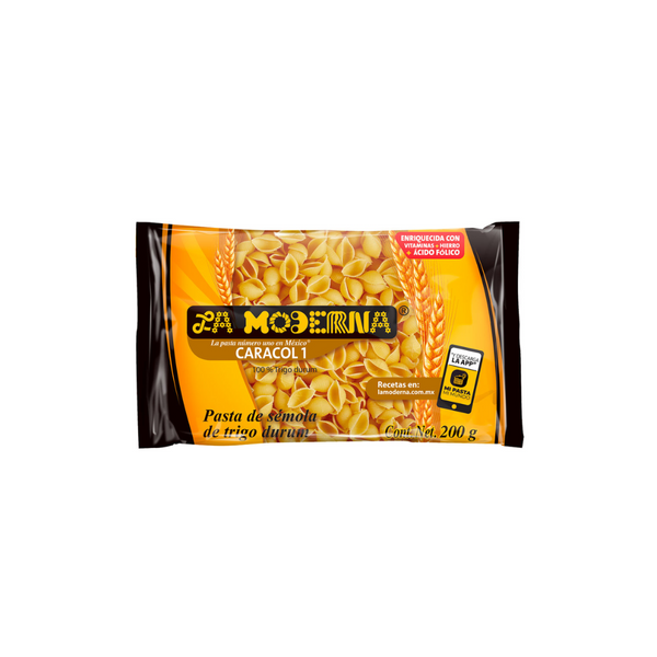 Pasta Caracol No. 1 La Moderna 200 gr – LaValencianaMX